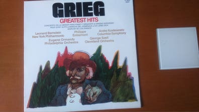 Milanuncios - Vinilo lp grieg 1971