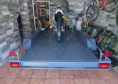 Remolque moto de segunda mano | Milanuncios