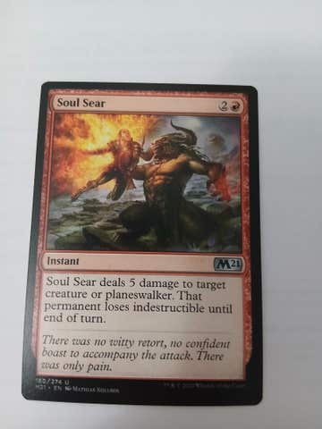 Milanuncios - Carta de Magic: The Gathering, Soul Sear