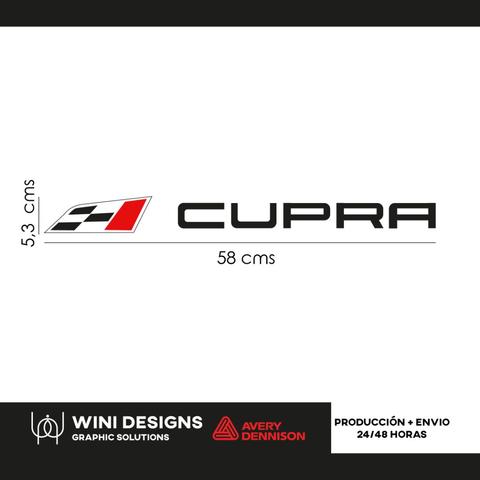 Milanuncios - Parasol vinilo Cupra logo antiguo.