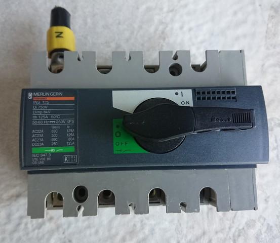 Milanuncios - Interruptor Merlin Gerin INS 125