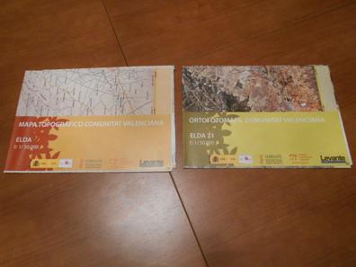 Milanuncios - elda, mapa topográfico / ortofotomapa