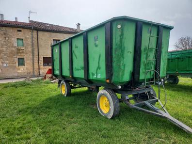 Remolques agrícolas remolque dos ejes de segunda mano y ocasión | Milanuncios