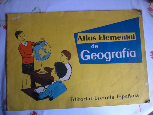 Milanuncios - atlas elemental de geografia. año 1962