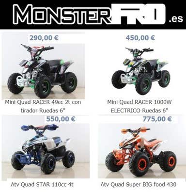 Quads de segunda mano | Milanuncios