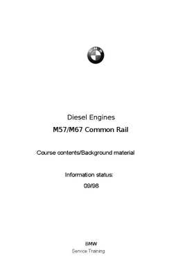Milanuncios - Manual motores BMW M57 y M67