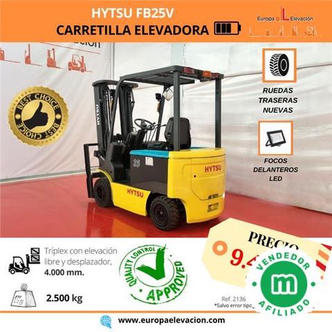 Milanuncios - CARRETILLA ELEVADORA ELECTRICA 2500 KG
