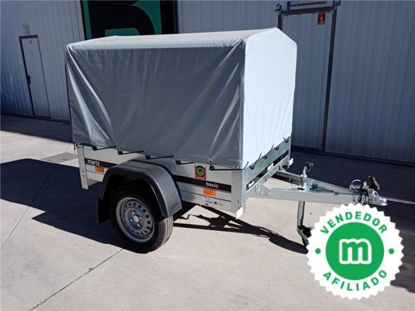 Milanuncios - Remolque galvanizado con lona
