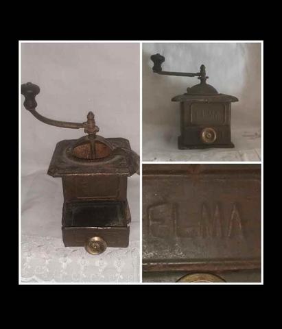 Milanuncios - Molinillo metálico ELMA muy antiguo