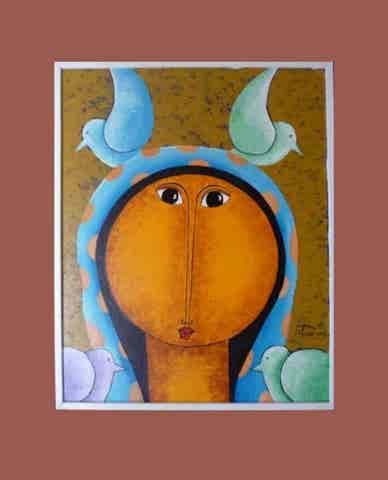 Milanuncios - 🎨 Original NAÏF CARIBEÑO 62x78 cm