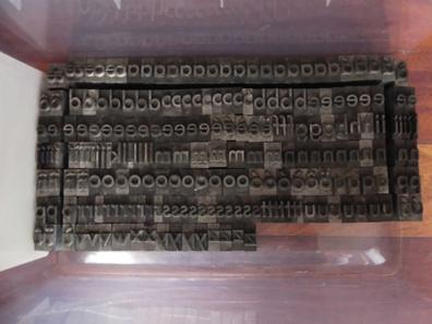 Milanuncios - Lote letras de imprenta minúsculas