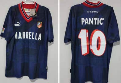 Milanuncios - CAMISETA AT. MADRID PANTIC 1995-1996