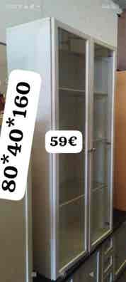 Vitrina blanca de segunda mano | Milanuncios
