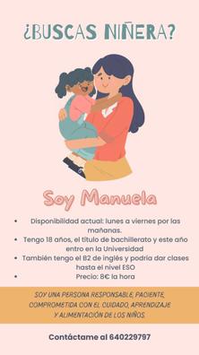 Milanuncios - Servicios de niñera