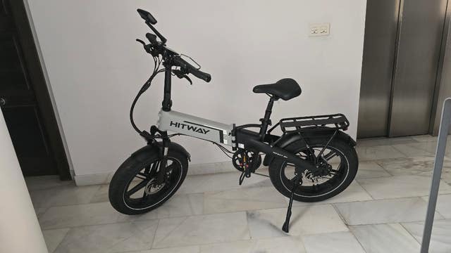 Milanuncios - Bici eléctrica HITWAY BK10S plegable