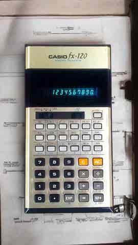 Milanuncios - Calculadora Casio FX-120 de 1977