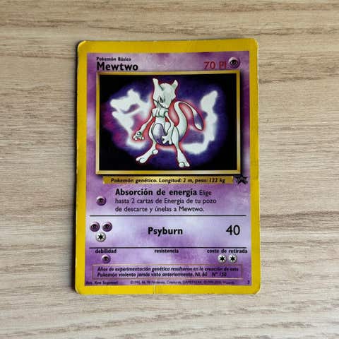 Milanuncios - Carta Pokémon Mewtwo Básico 70 PI