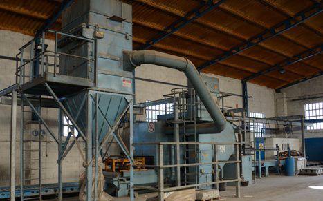 Milanuncios - MAQUINARIA PREFABRICADOS GRANALLADORA