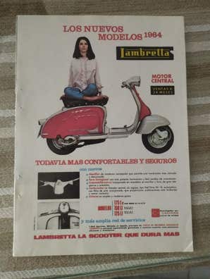 Milanuncios - CUARTILLA PUBLICIDAD MOTO LAMBRELLA