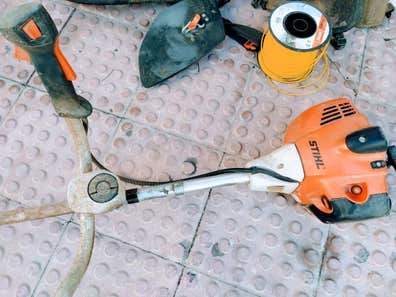 Desbrozadora stihl Muebles y accesorios de jardinería de segunda mano ...