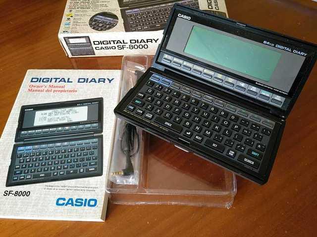 Milanuncios - Casio digital diary sf-8000 64kb