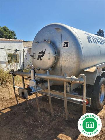 Milanuncios - Cisterna de 12.000 litros Galvanizada