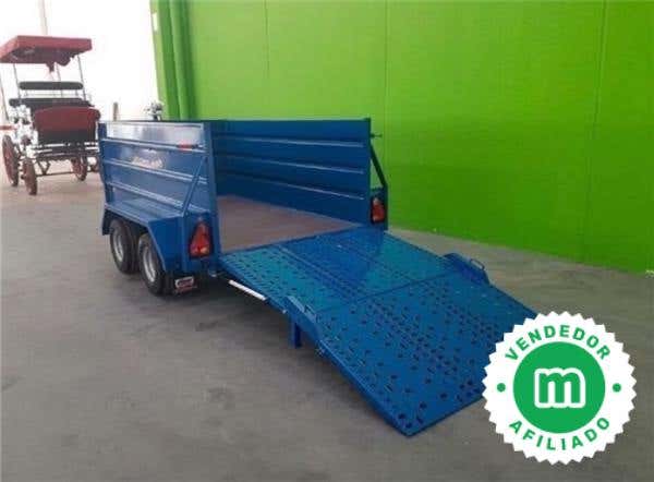 Milanuncios - Remolque con RAMPA C2500
