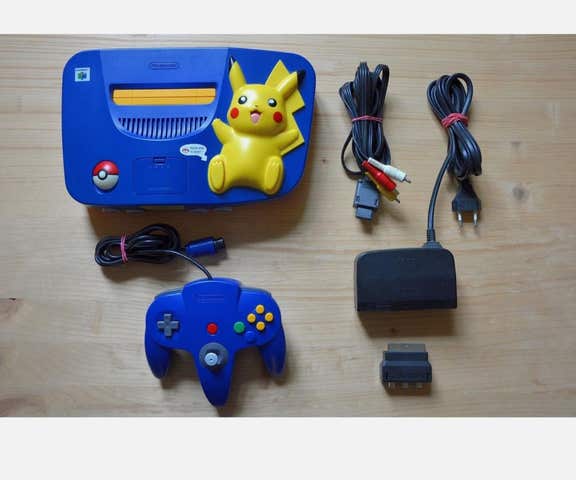 Milanuncios - Nintendo 64 Edición Pokémon Pikachu Azul