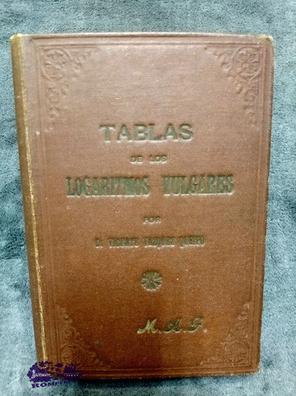 Tablas de logaritmos y trigonometricas Libros de segunda mano | Milanuncios