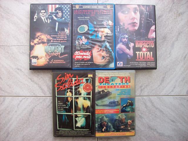 Milanuncios - LOTE 5 TITULOS VHS SIN SALIDA