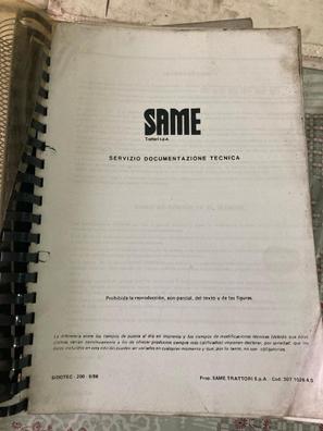 Milanuncios - Manual de taller Tractor Same - Tractor
