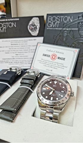 Milanuncios - reloj bg boston gmt nuevo limited editio