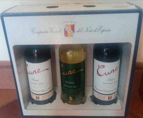 Milanuncios - Pack de 3 botellas Cune