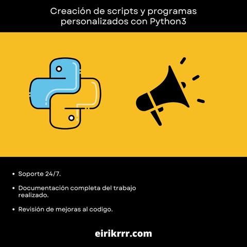 Milanuncios - Creación de scripts en Python