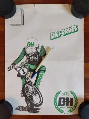 Milanuncios - CARTEL TROFEO BH BICICROSS BMX 1980 TRIA