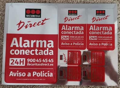 Cartel securitas direct | Milanuncios