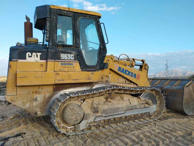 Milanuncios - pala cargadora de cadenas CAT 963C