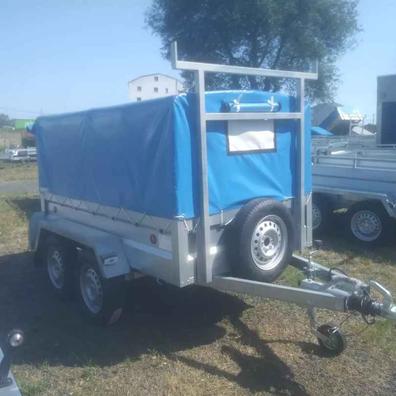 Dos ejes Remolques de segunda mano baratos | Milanuncios