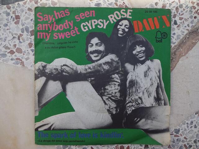 Milanuncios - Dawn My Sweet Gypsy Rose Vinilo EP 1973