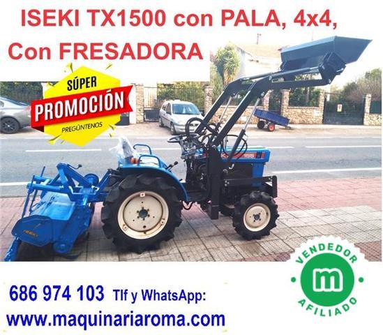 Milanuncios - CON PALA, ISEKI TX1500. 3 Cilíndros , Tr