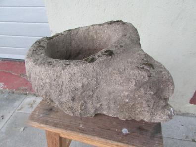 Milanuncios - Pía pila piedra 31 cm cara humana fuente