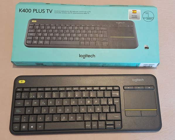Milanuncios - Teclado Logitech K400 Plus TV Español