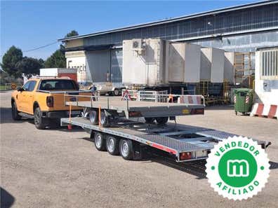 Alquiler remolque plataforma de segunda mano | Milanuncios