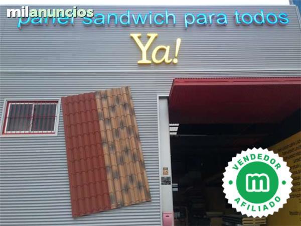 Milanuncios - Panel sandwich imitación teja PANELYA