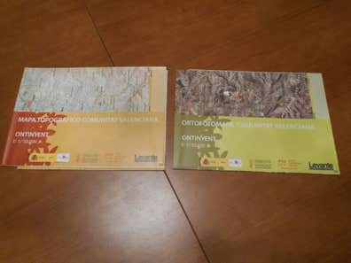 Milanuncios - ontinyent, mapa topográfico/ortofotomapa