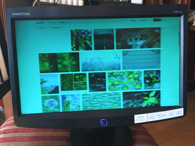 Milanuncios - Monitor eMachines E161HQ 15.6 VGA