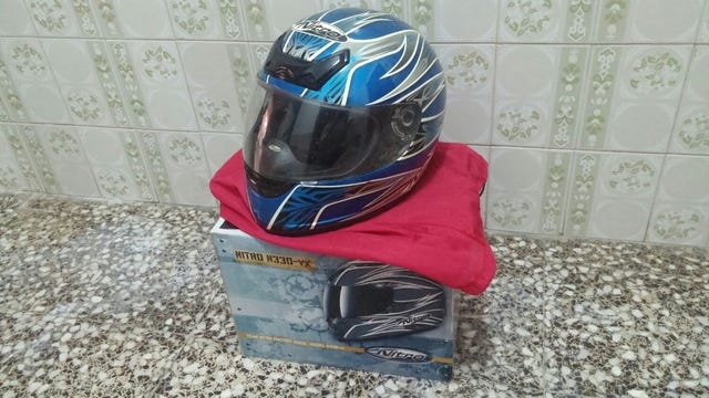 Milanuncios - Casco Nitro N330- VX Azul 60