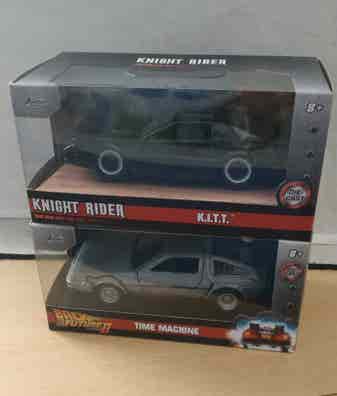 Milanuncios - Delorean y KITT 1/32