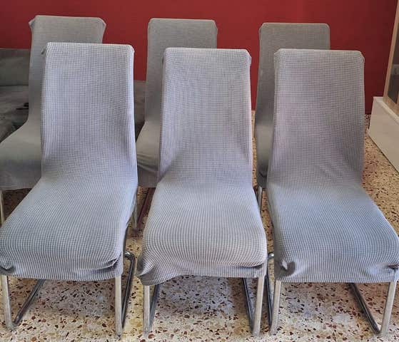 Milanuncios - LOTE DE 6 SILLAS DE SALÓN