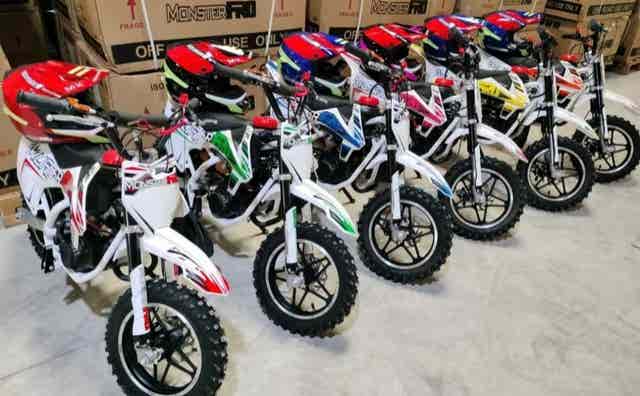 Milanuncios - minimoto cross// mini moto mx4 49cc niño